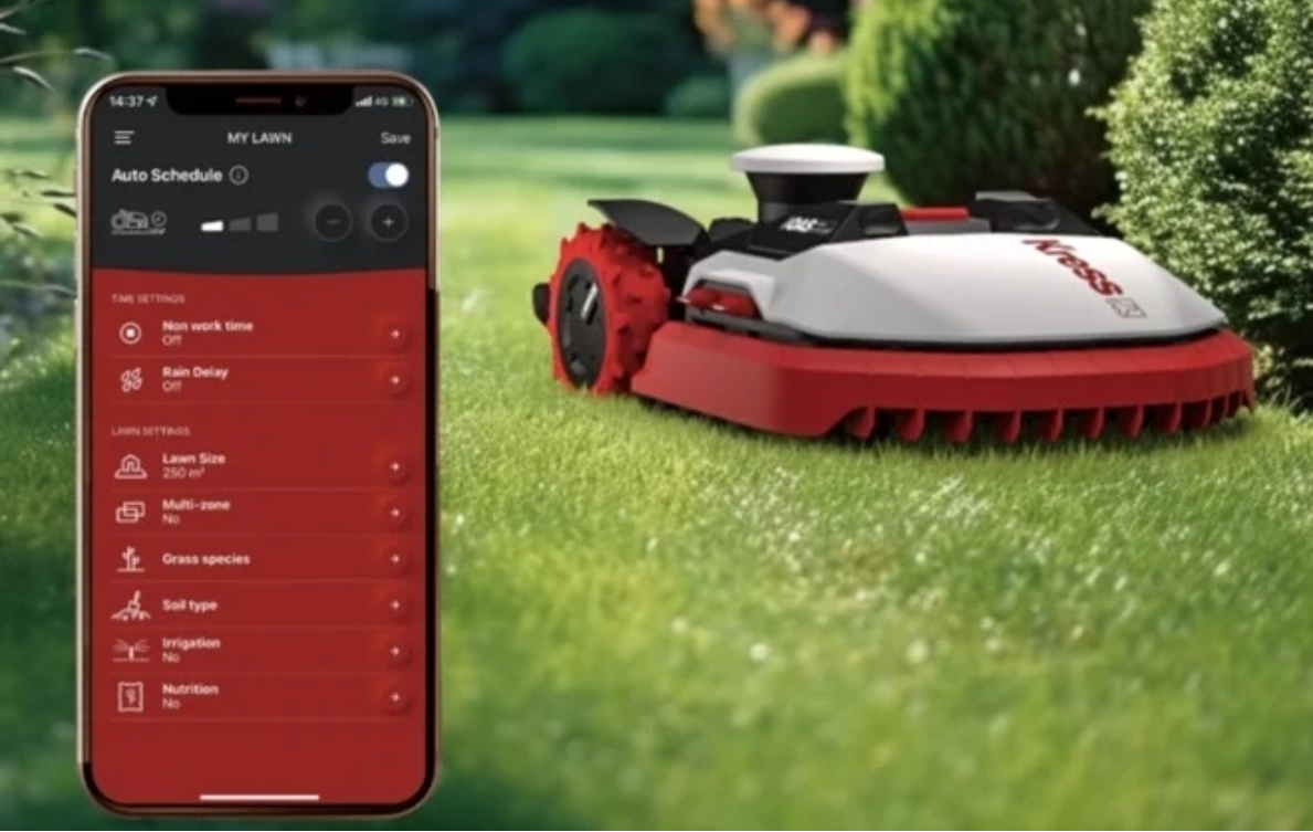 Kress Robotic Mower | SmartDots Robotic Solutions -Precision Lawn Care