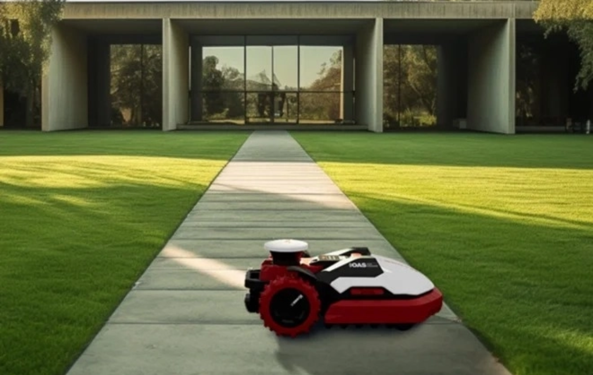 Kress Robotic Mower | SmartDots Robotic Solutions -Precision Lawn Care