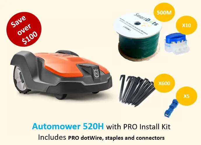Automower 520H with PRO Install Kit | SmartDots